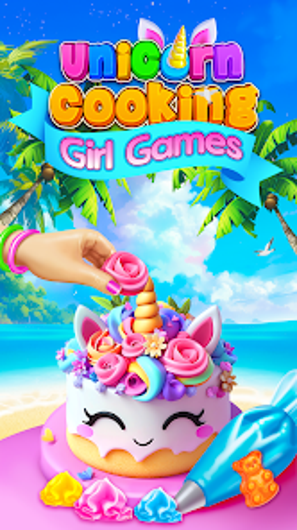Unicorn Food Cooking Games per Android - Download