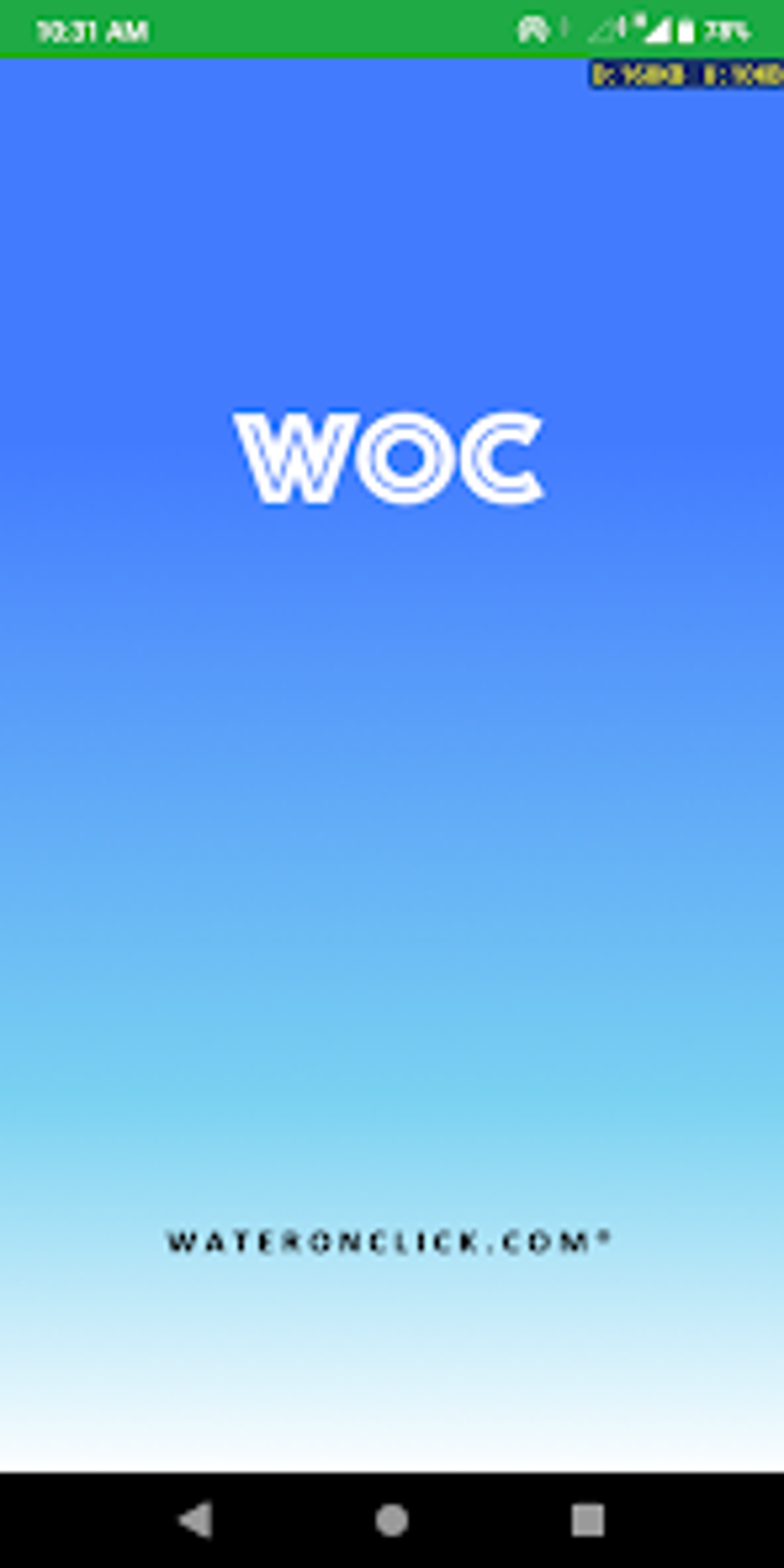WOC - WaterOnClick para Android - Descargar