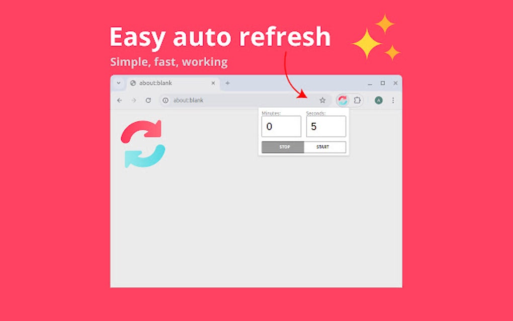 Auto Refresh para Google Chrome - Extensión Descargar