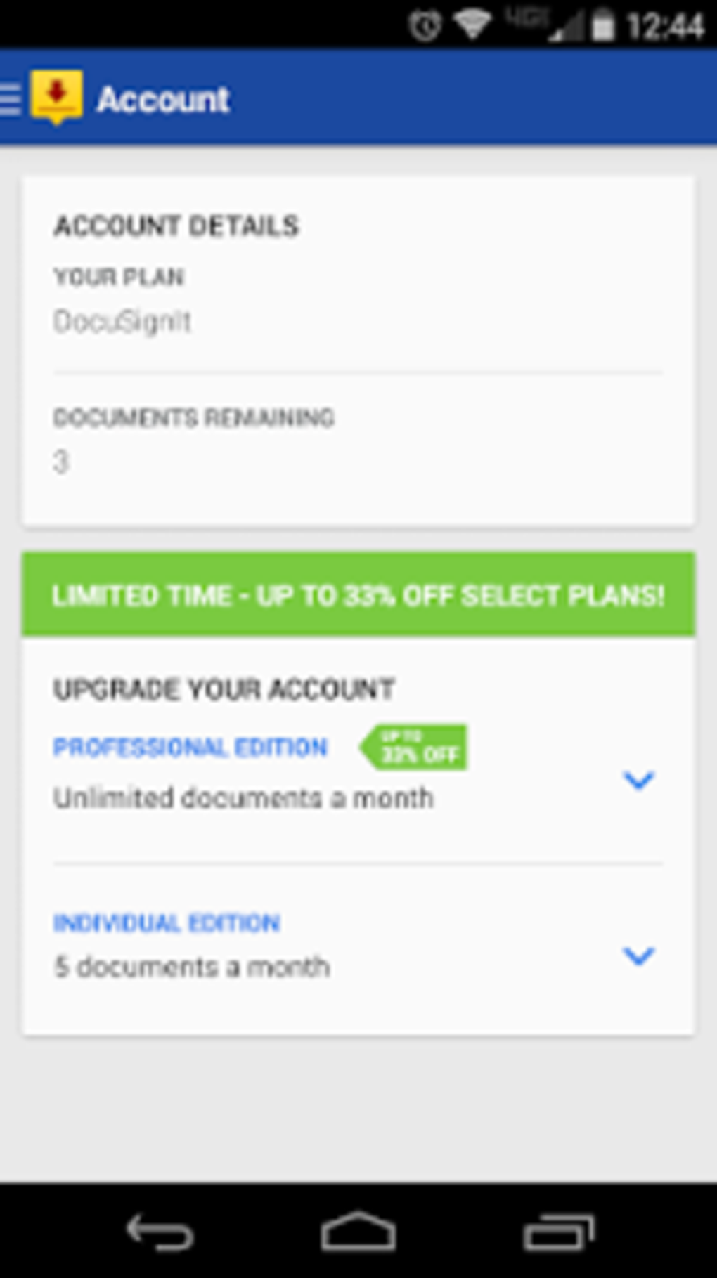 DocuSign - Upload Sign Docs APK Android 版 - 下载