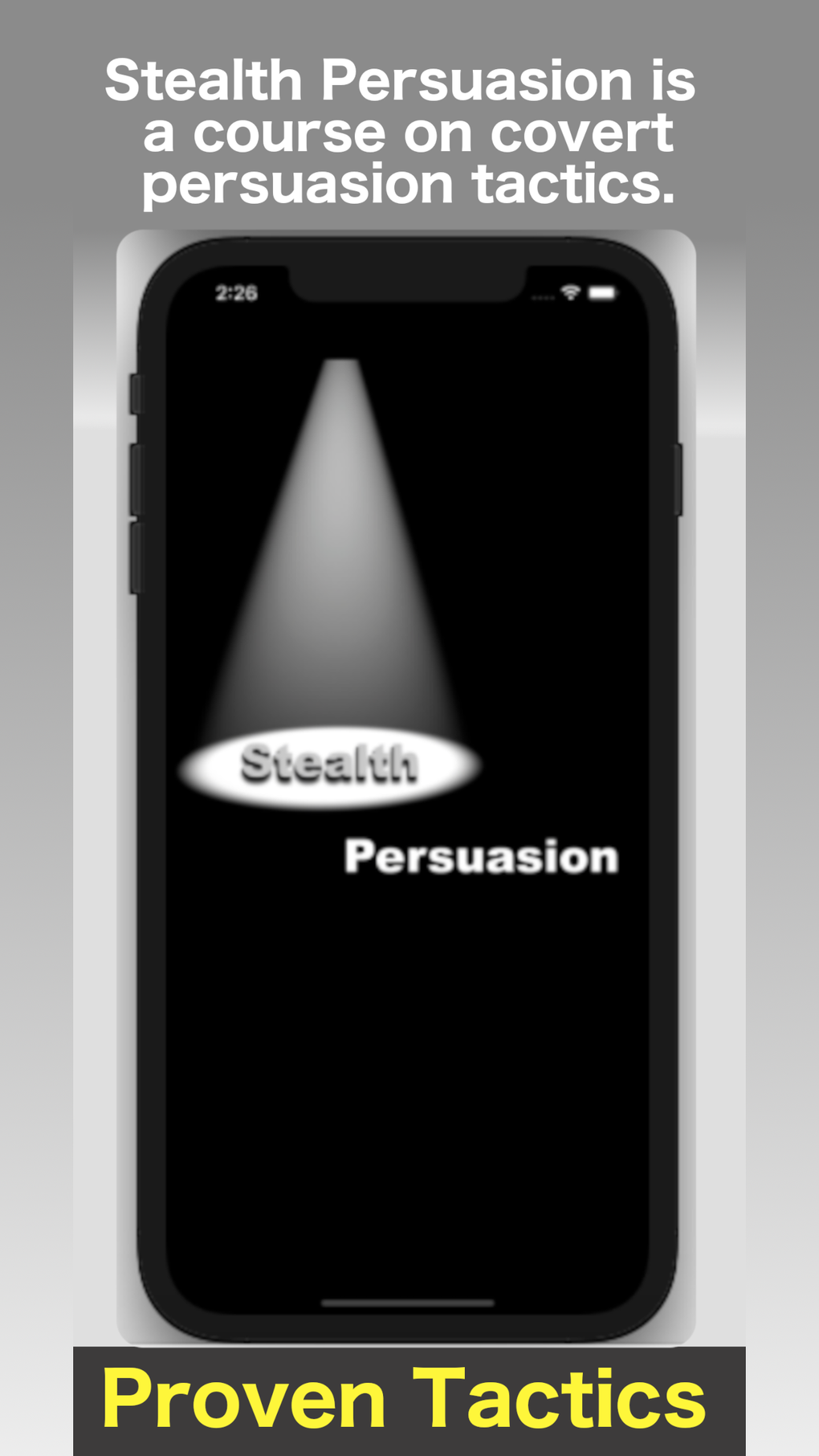 Stealth Persuasion for iPhone - Download