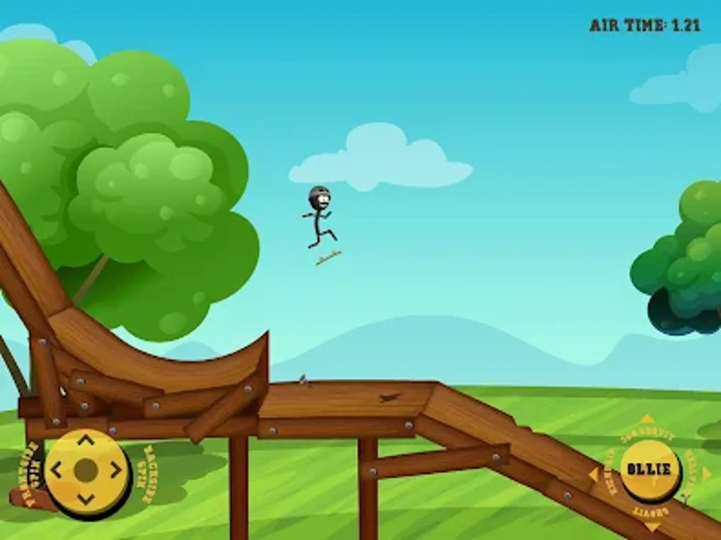 Stickman Big Air Skateboarding for Android - Download