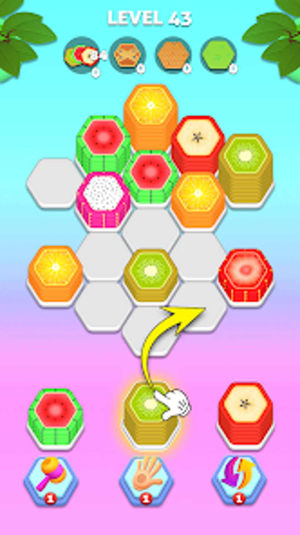 Fruit Hexa Sort: Puzzle Game para Android - Descargar