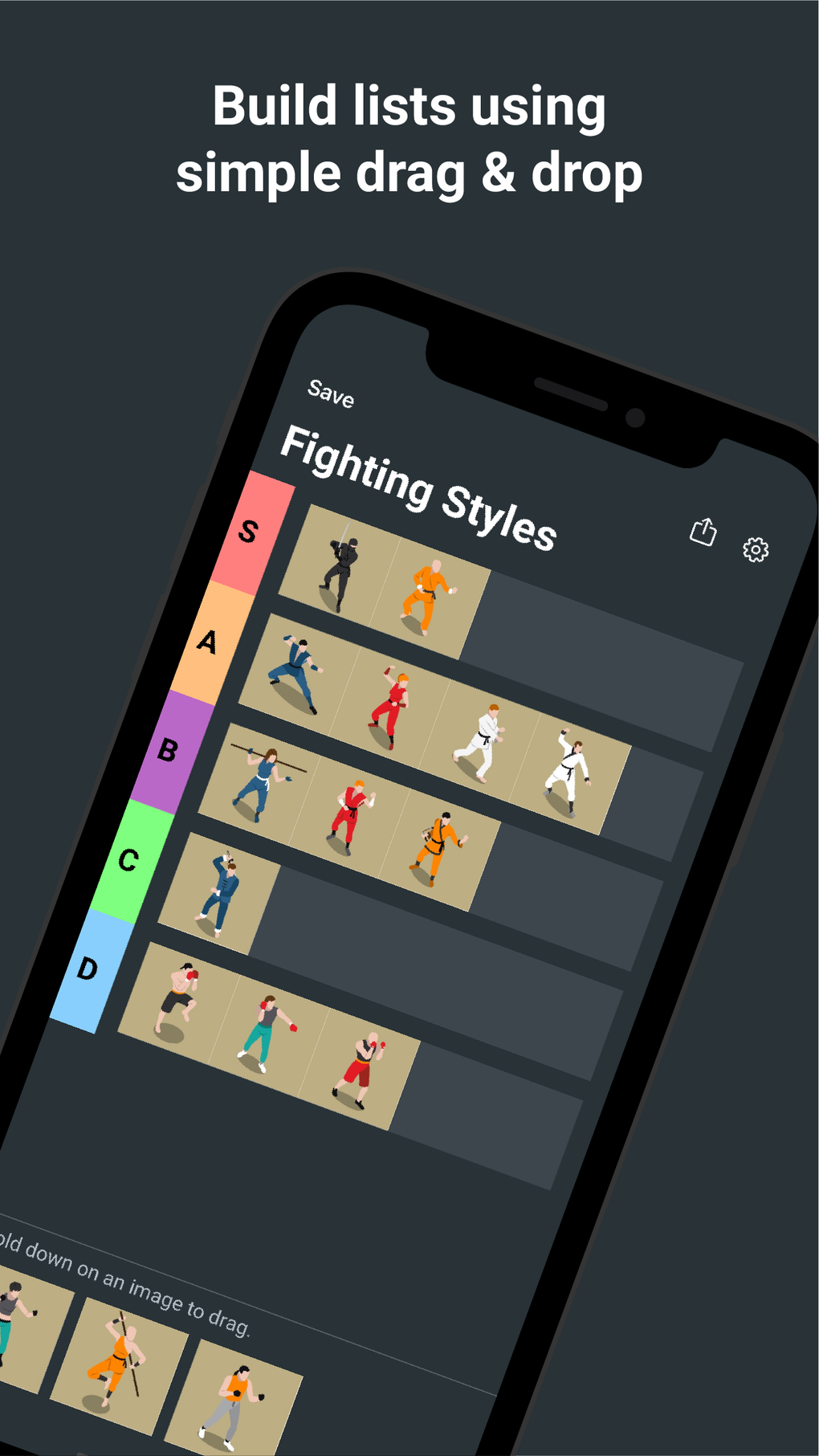 Tier List - Rank Anything for iPhone - Download