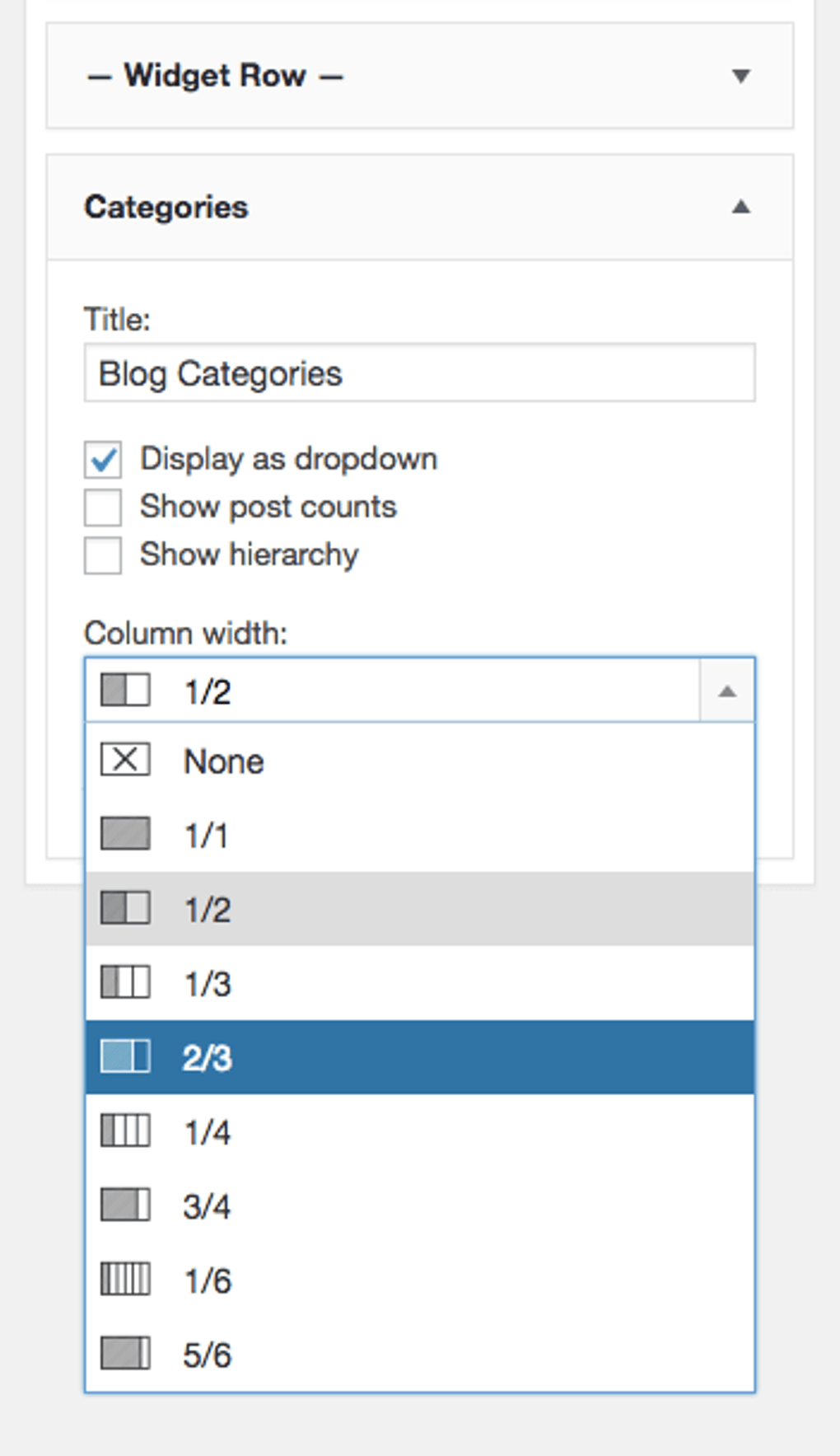 WordPress 용 Easy Widget Columns - 다운로드