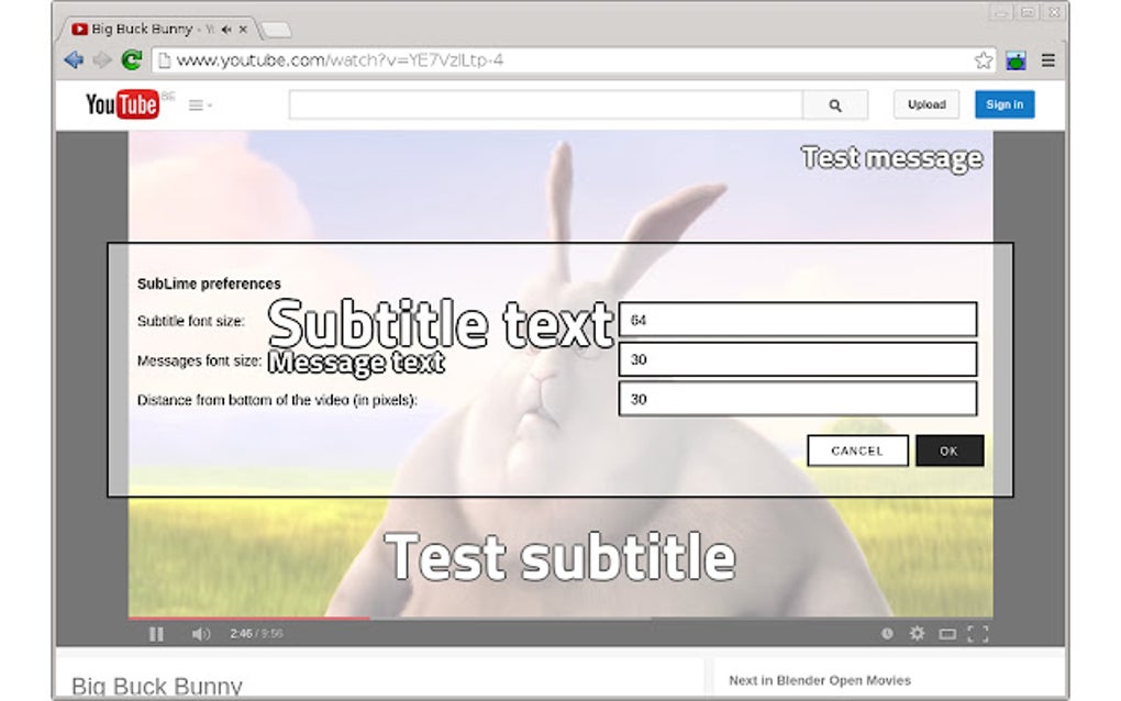 SubLime para Google Chrome - Extensión Descargar