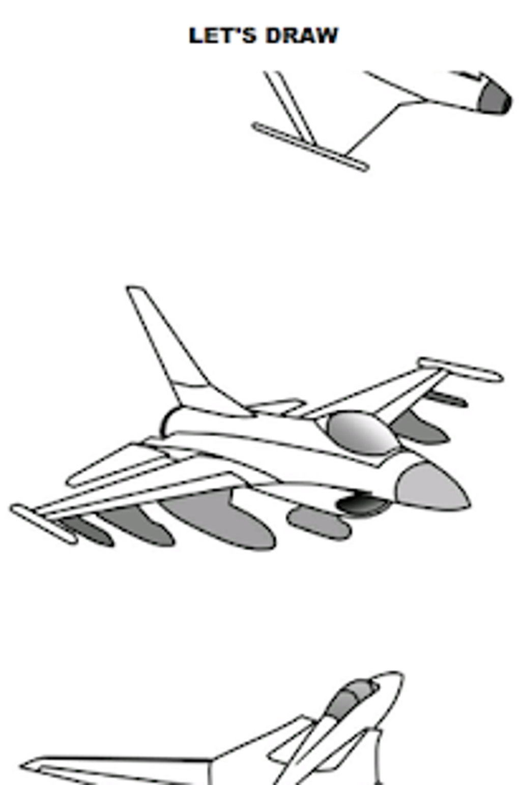 Draw Aircrafts: Jet for Android - Download