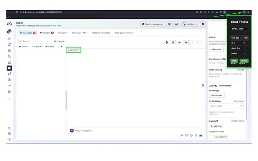 One Reason Chats for Google Chrome - Extension Download