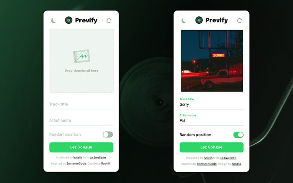 Prevify — Spotify Artwork Previewer for Google Chrome - Extension Download
