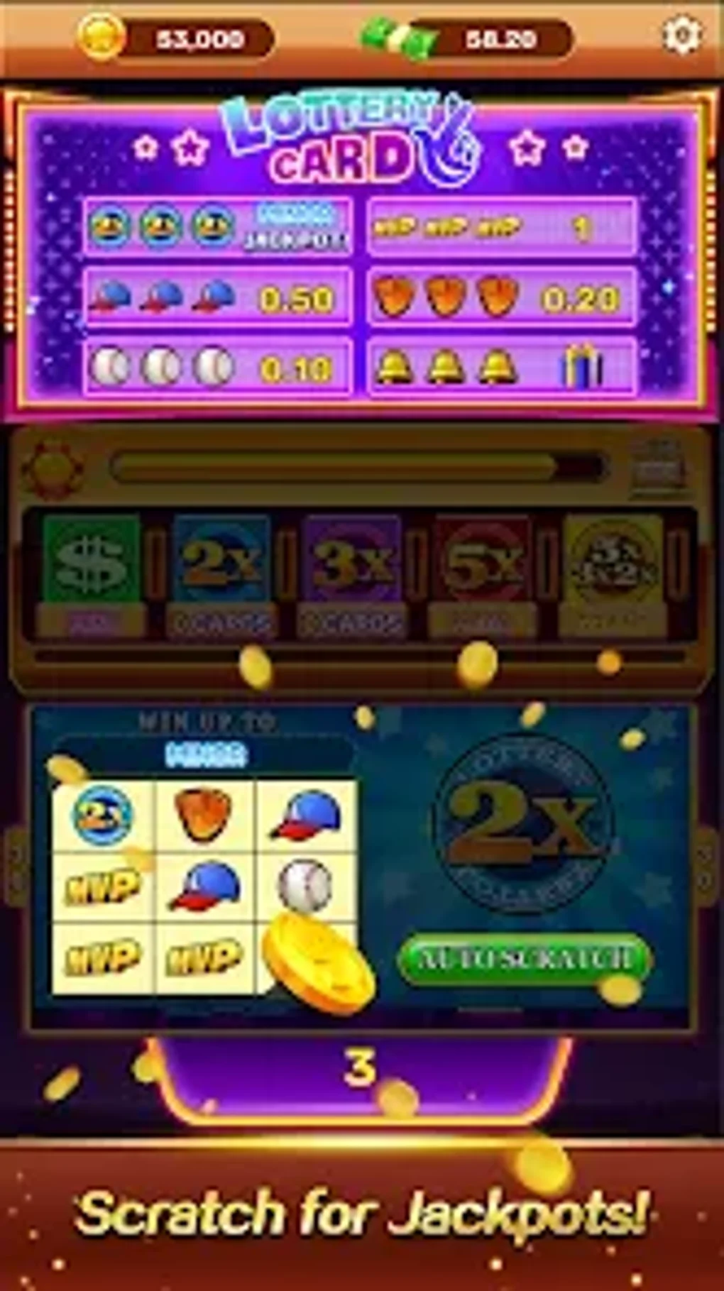 Mega Win Scratch para Android - Descargar