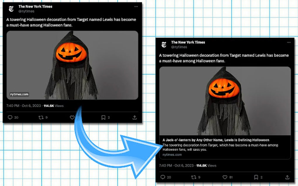 Twitter / X Headlines for Google Chrome - Extension Download