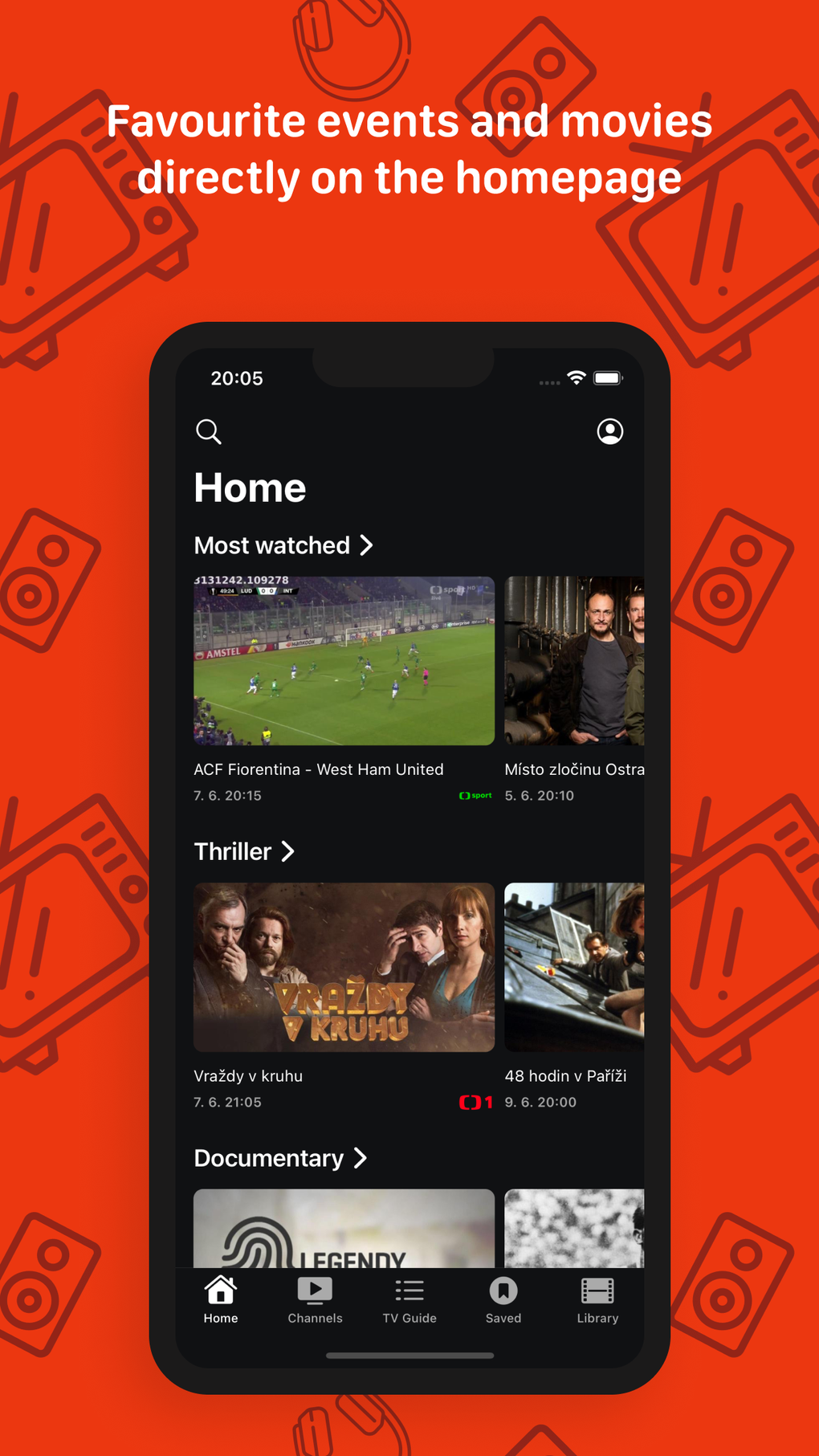 Zdarma TV para iPhone - Download