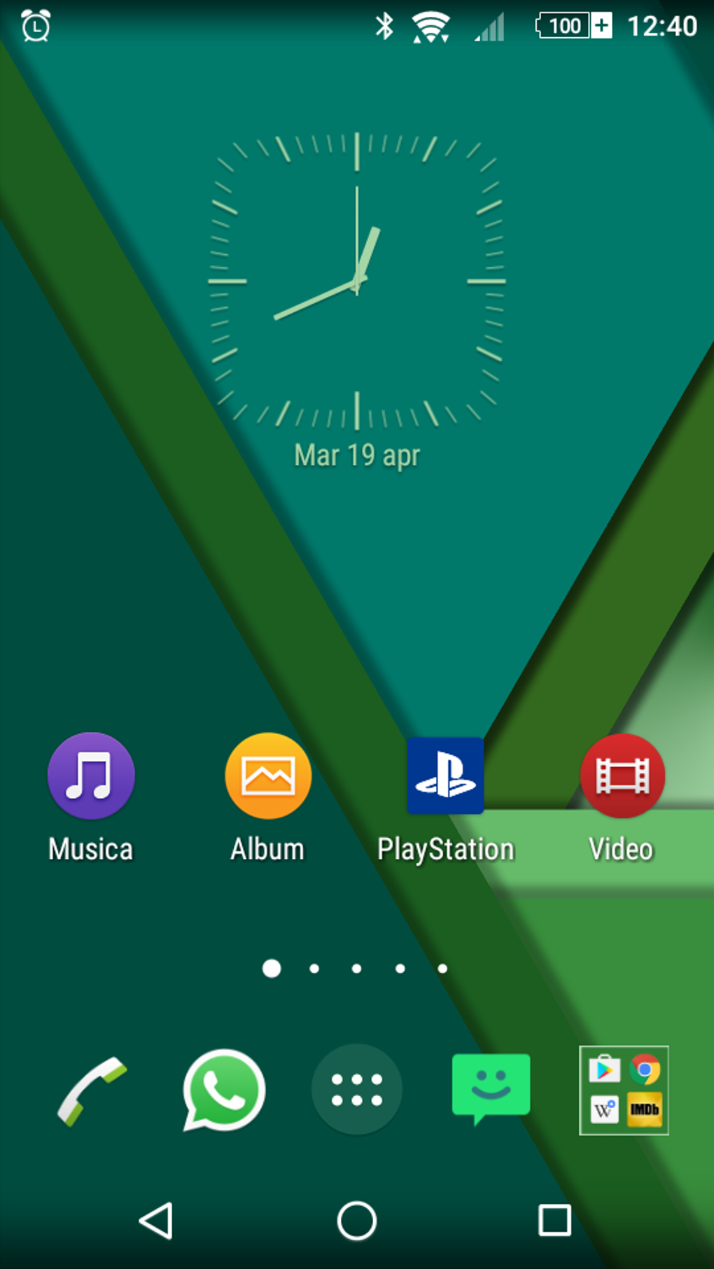 MonoChrome Green for Xperia para Android - Descargar