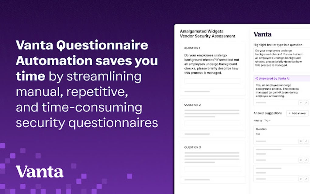 Vanta - Questionnaire Automation for Google Chrome - Extension Download