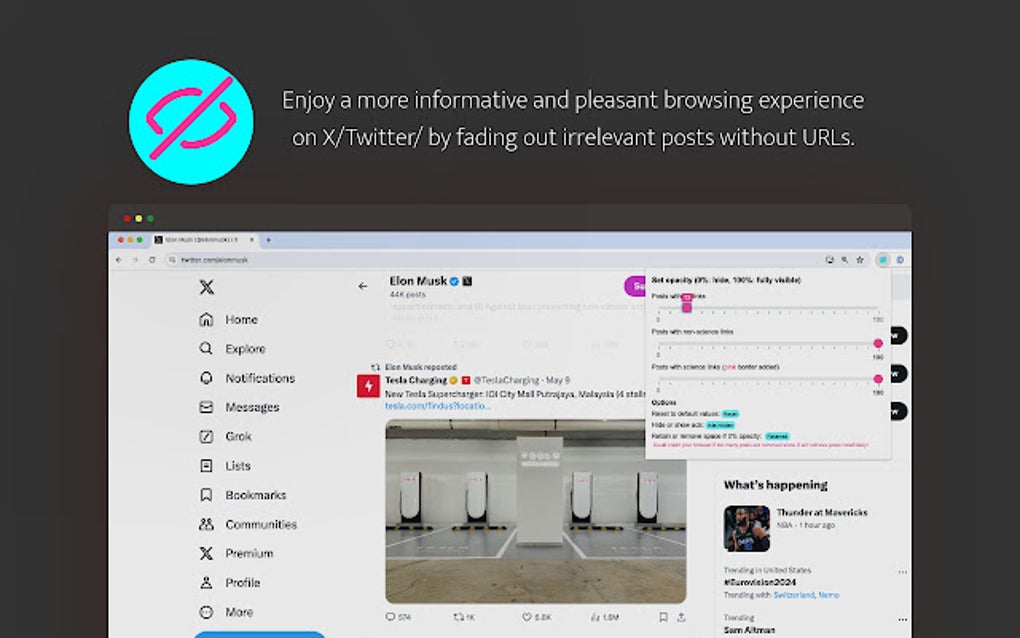 Post Filter for X para Google Chrome - Extensión Descargar