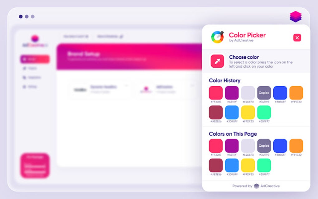 Color Picker by AdCreative.ai para Google Chrome - Extensión Descargar