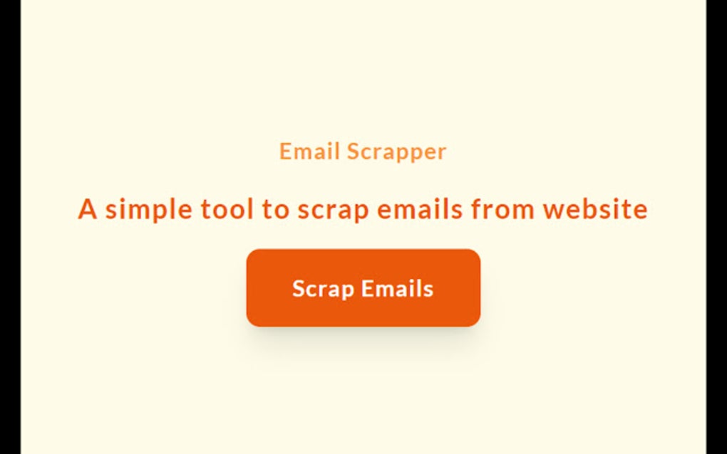 Easy Email Scrapper para Google Chrome - Extensión Descargar