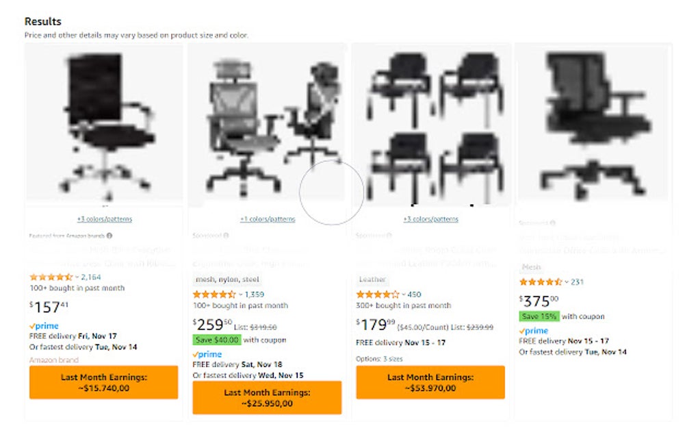 Amazon Last Month Sales Checker para Google Chrome - Extensão Download