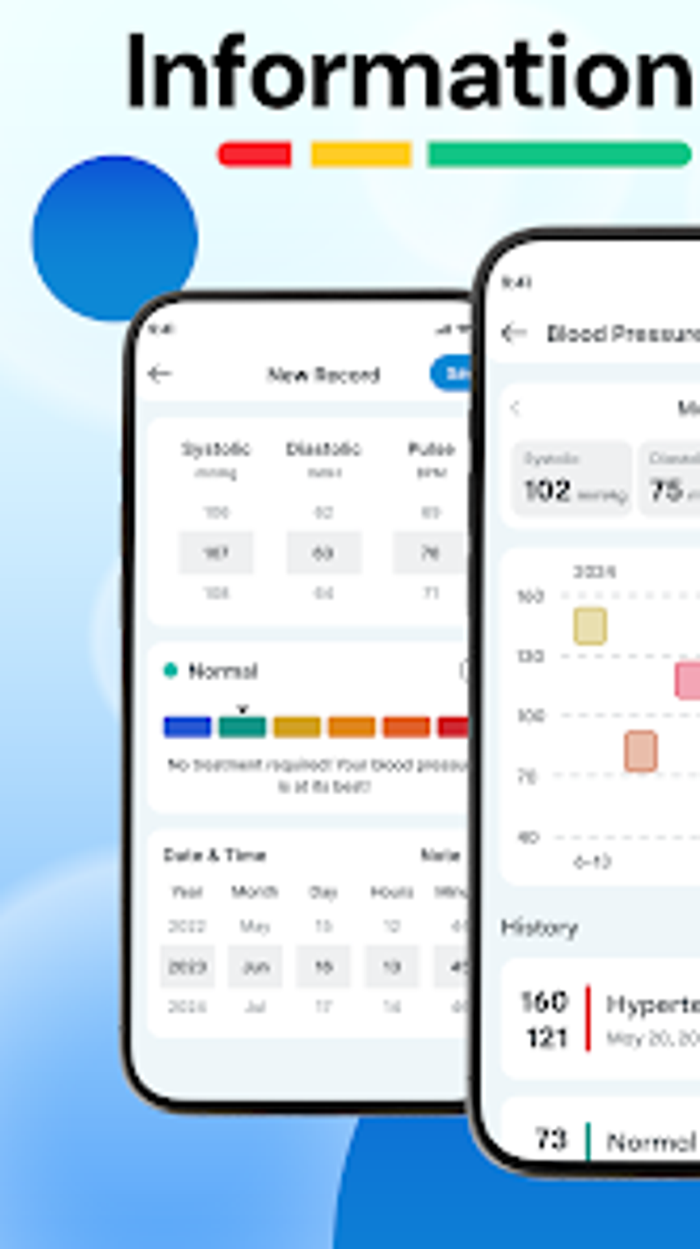 Android 용 BetterHealth Blood Pressure - 다운로드