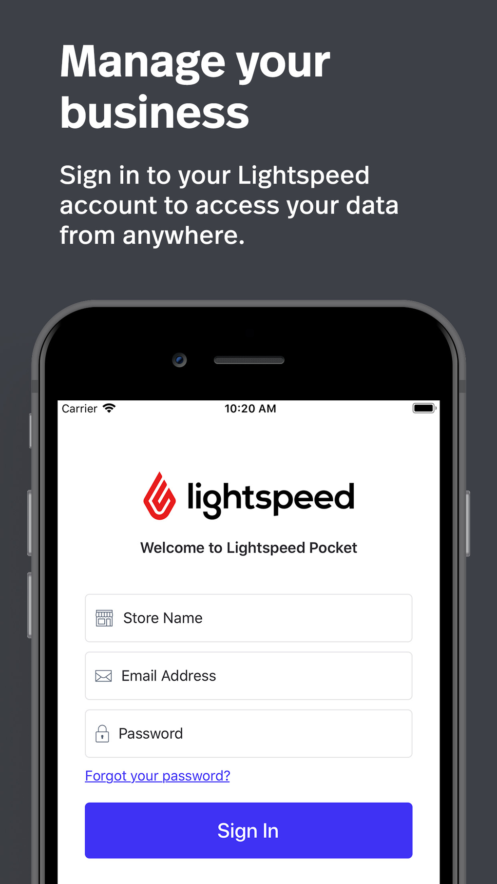 Lightspeed Pocket S for iPhone - Download