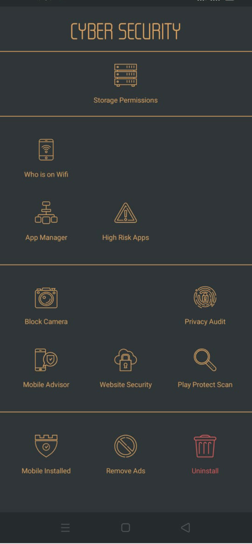 Spyware hidden apps detector for Android - Download