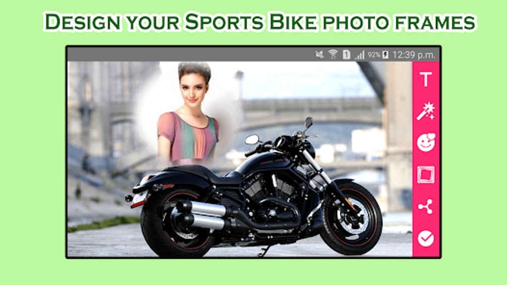 Motor Bike Photo Frames for Android - Download