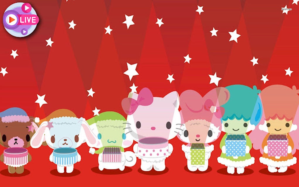 Hello Kitty Live Wallpaper สำหรับ Google Chrome - ส่วนขยาย ดาวน์โหลด