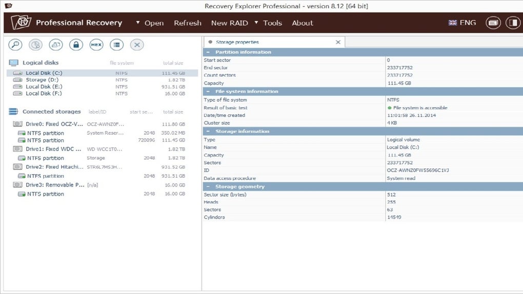 Recovery Explorer Professional - Download