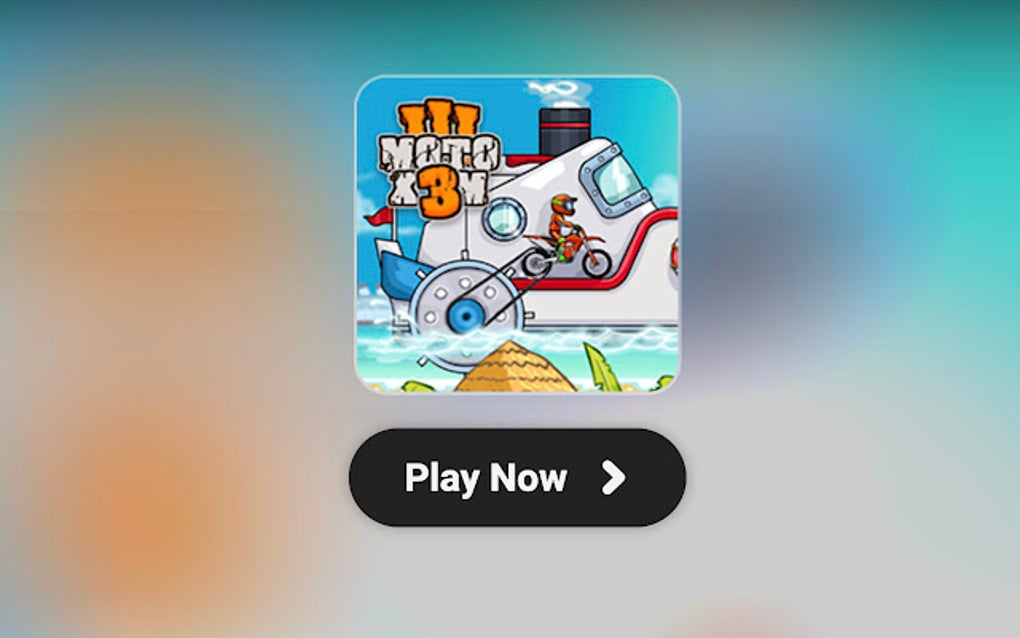 Moto X3M 3 Game Google Chrome 용 - 확장 프로그램 다운로드