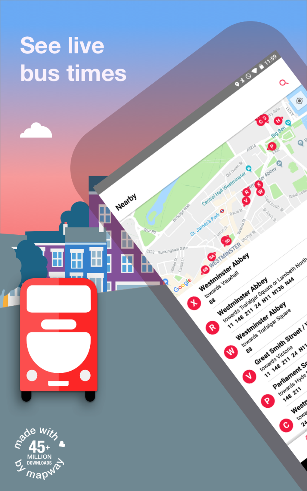 Bus Times London TfL Timetable And Travel Info Para Android Download