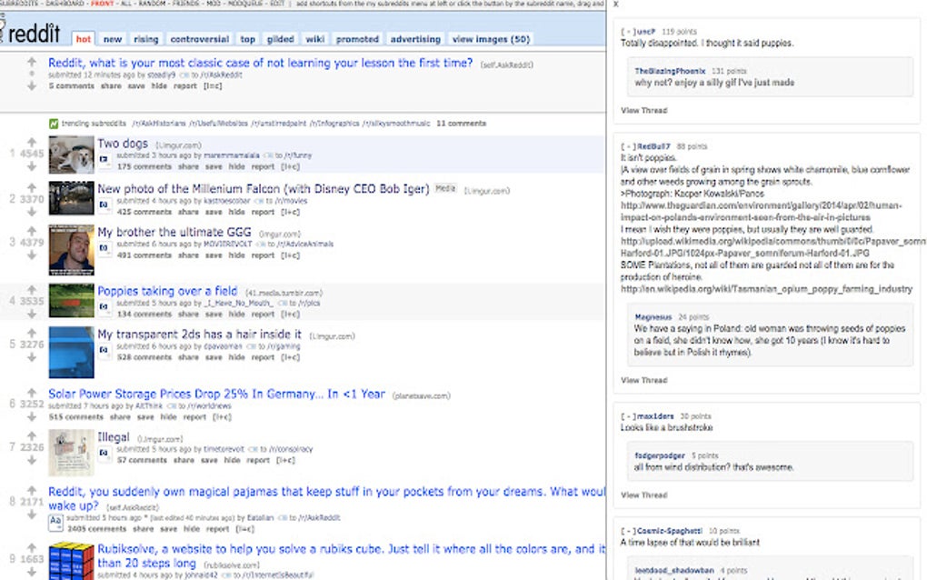 Reddit Comment Companion for Google Chrome - Extension Download