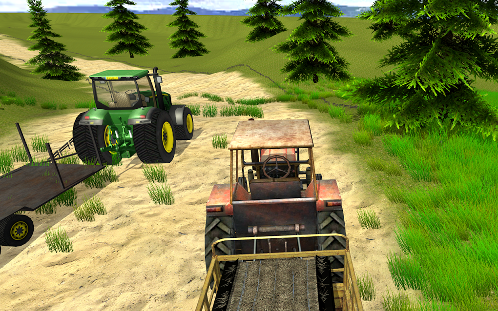 Tractor Trolley Simulator Offroad Tractor Racing for Android - Download