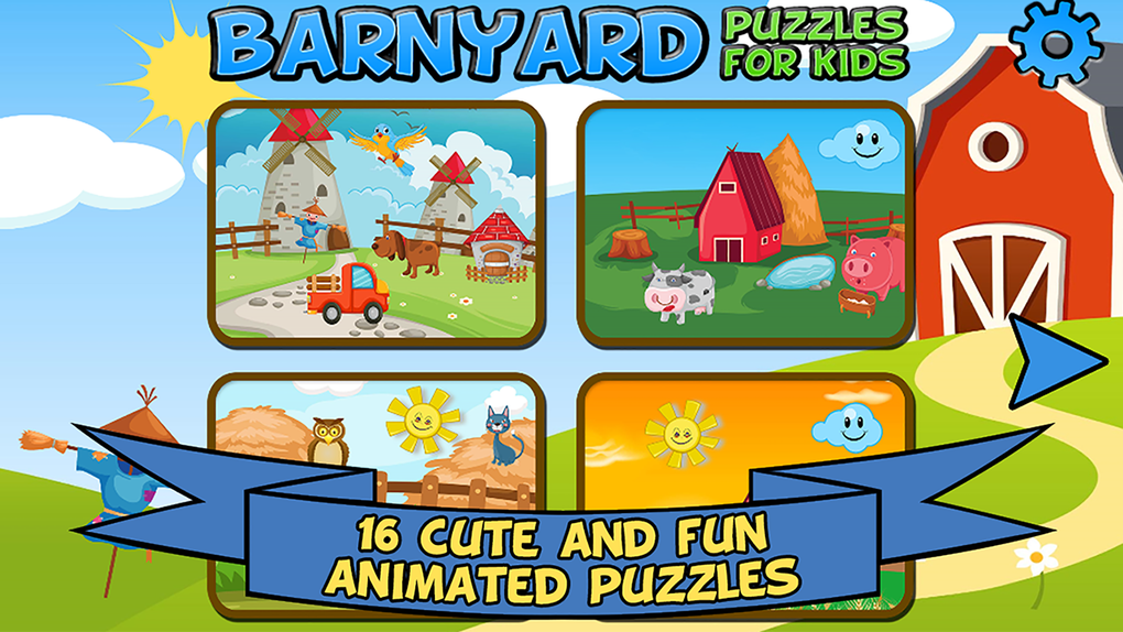 Barnyard Puzzles For Kids pour iPhone - Télécharger