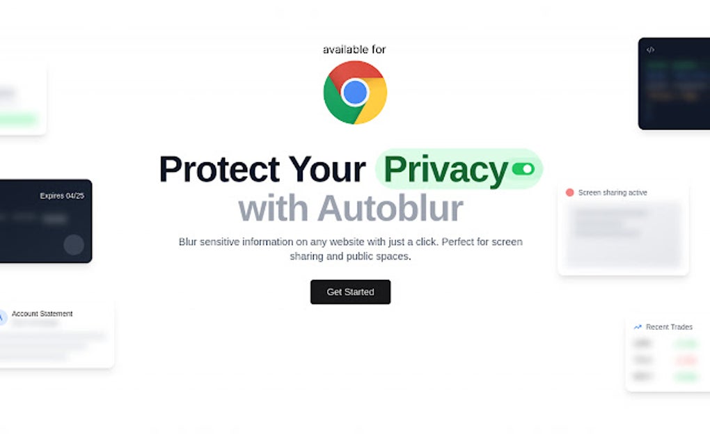 Autoblur - One-Click Blur for Screen Sharing & Privacy para Google ...