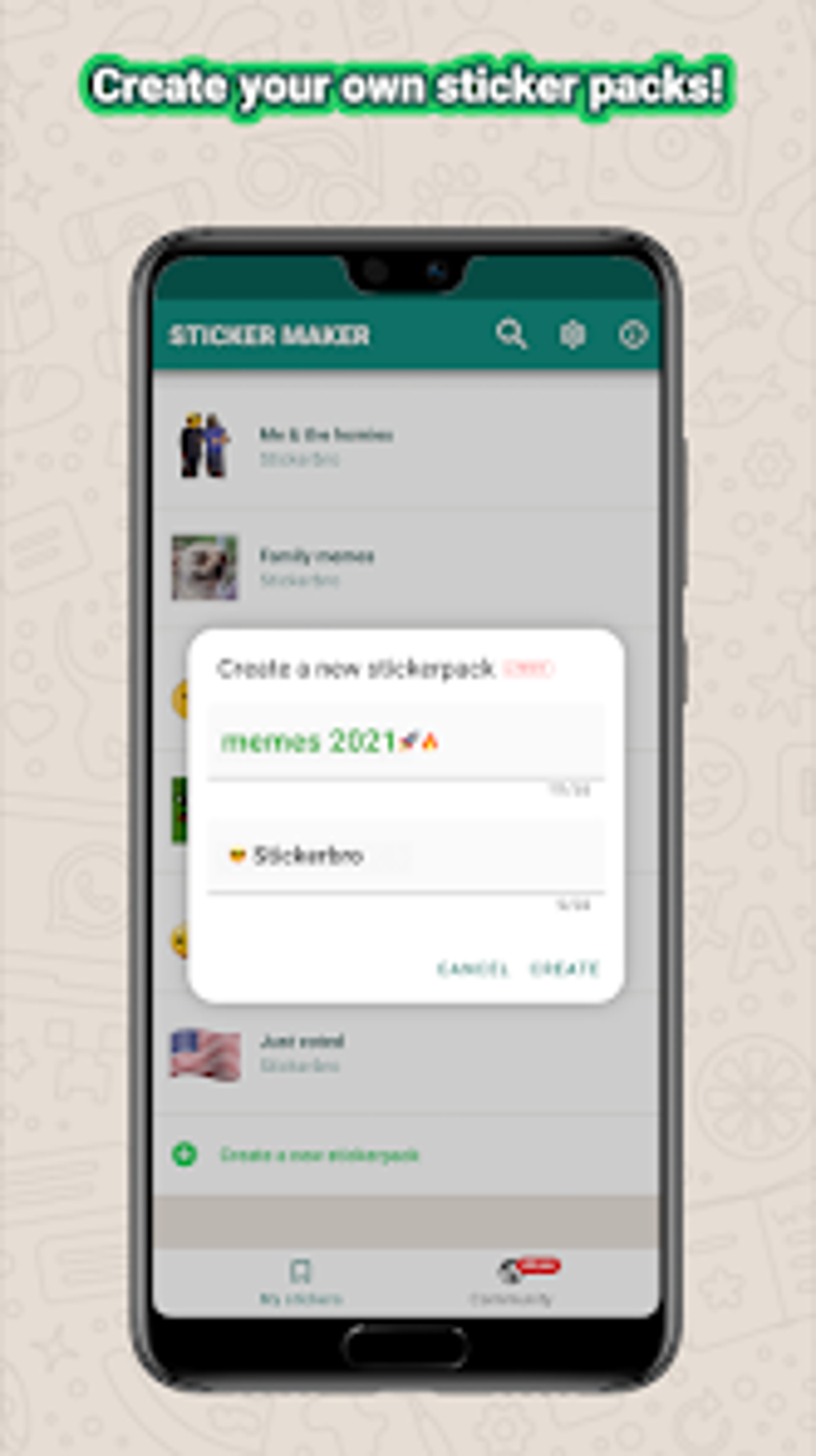 Sticker Maker for WhatsApp per Android - Download