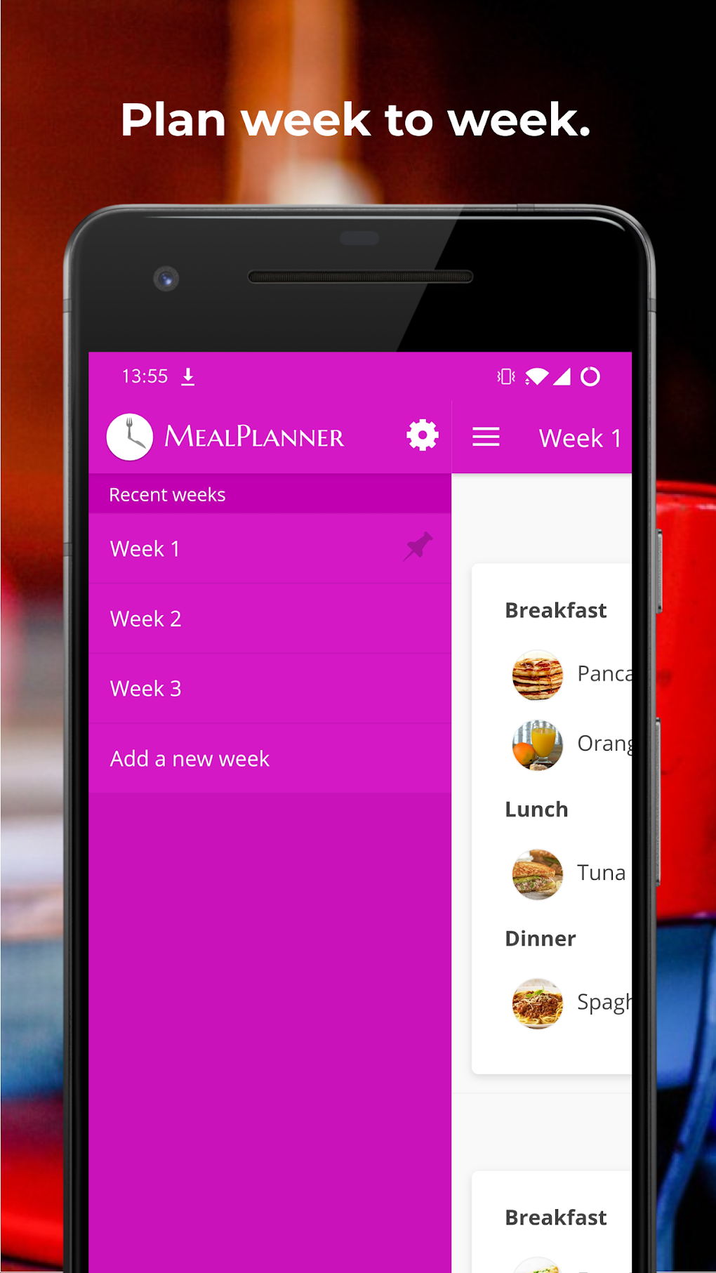 Plan Meals - MealPlanner APK for Android - Download