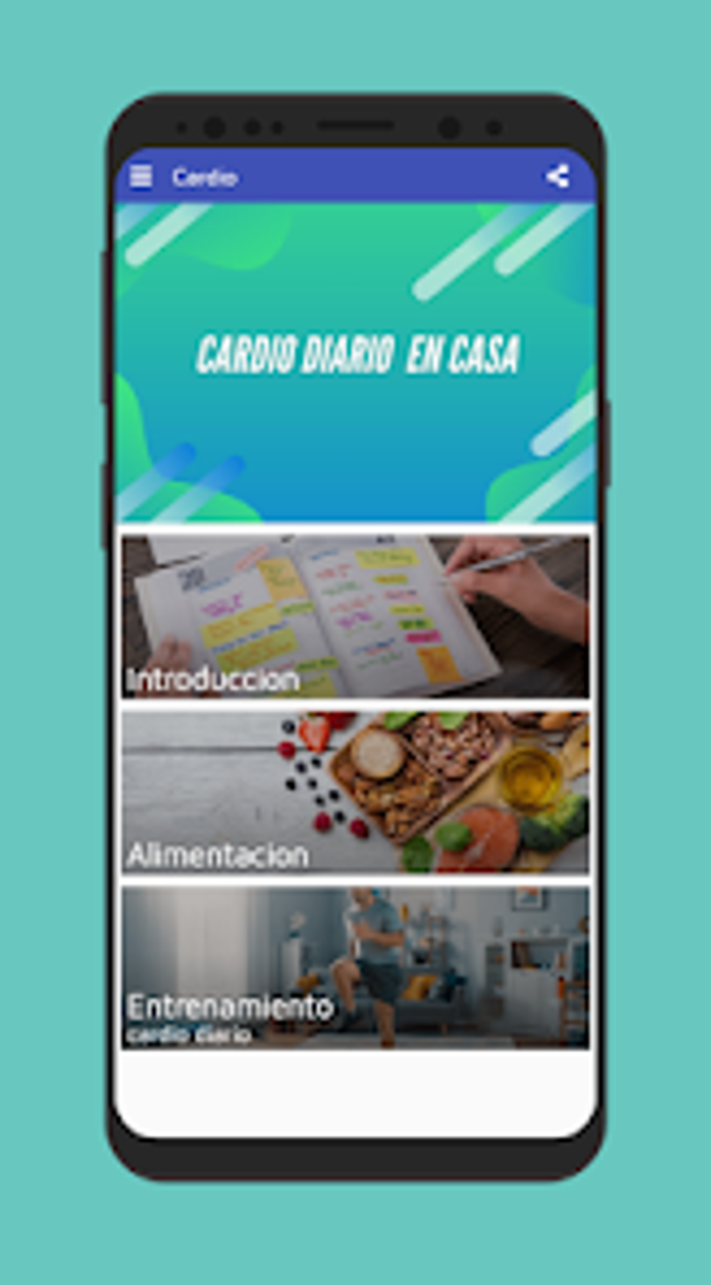 Cardio Diario En Casa para Android - Descargar