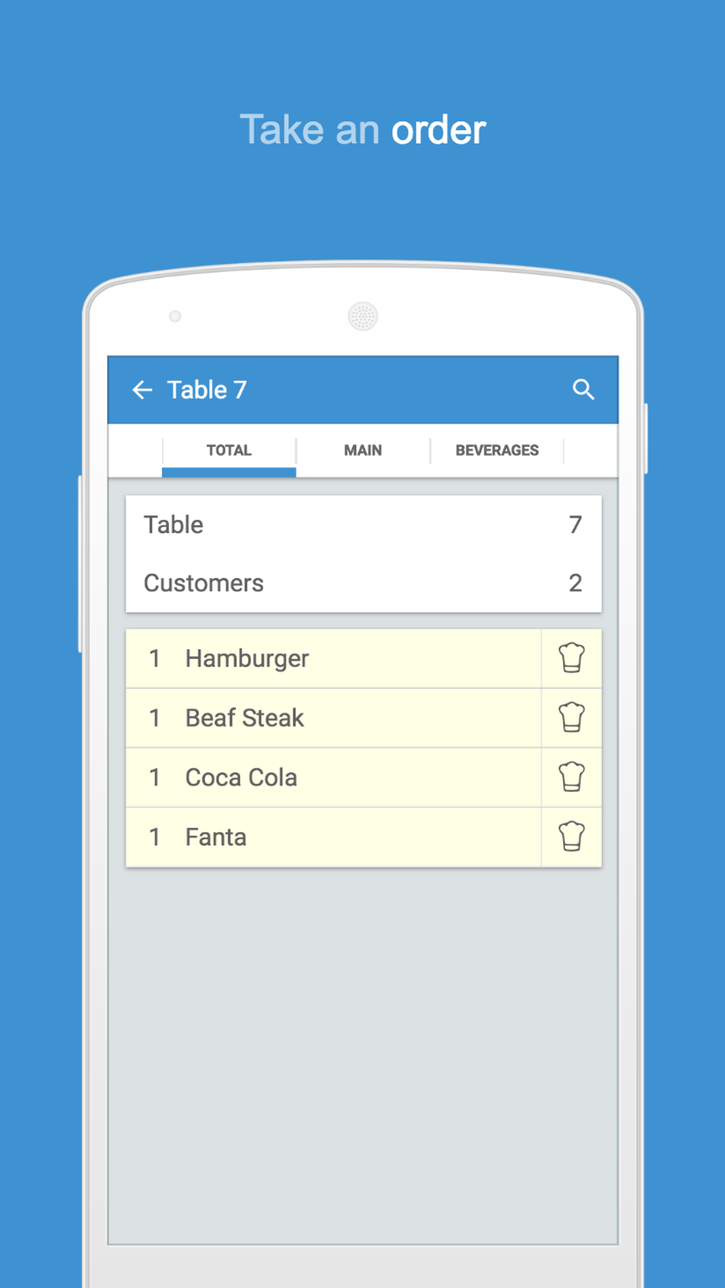 Waiter POS Restaurant POS Bar for Android - Download