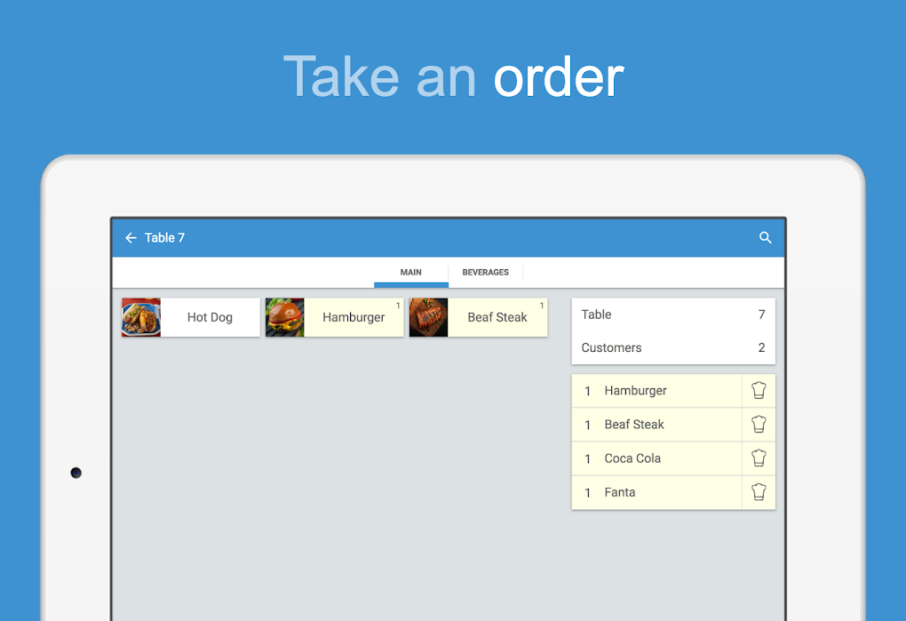 Waiter POS Restaurant POS Bar for Android - Download