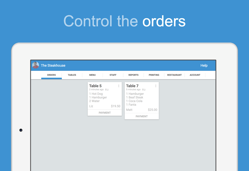 Waiter POS Restaurant POS Bar for Android - Download