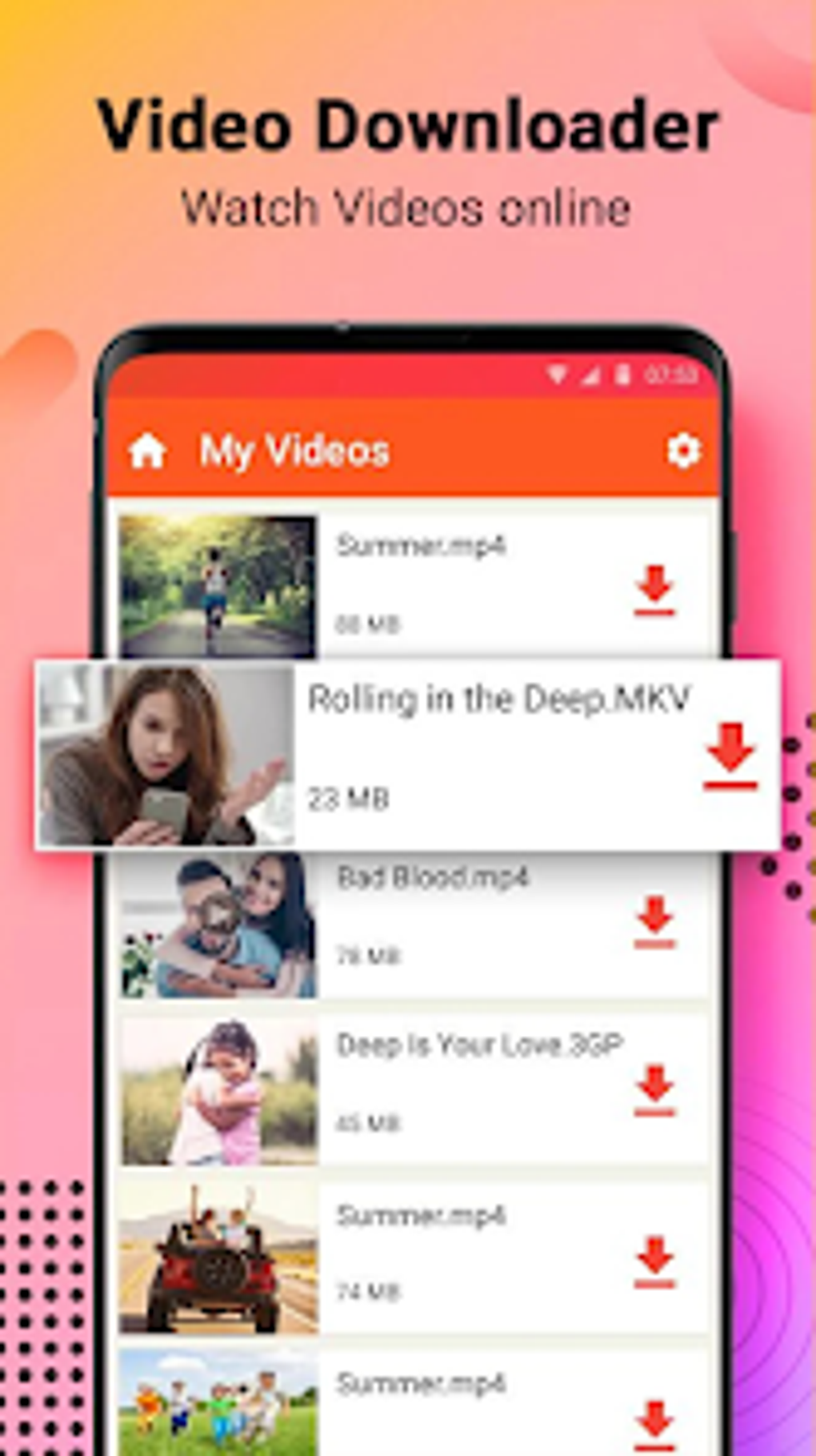 Video Downloader and Player para Android - Descargar