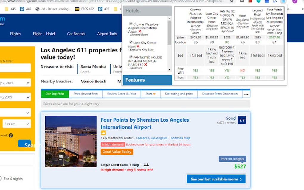 Booking Helper Google Chrome için - Eklenti İndir