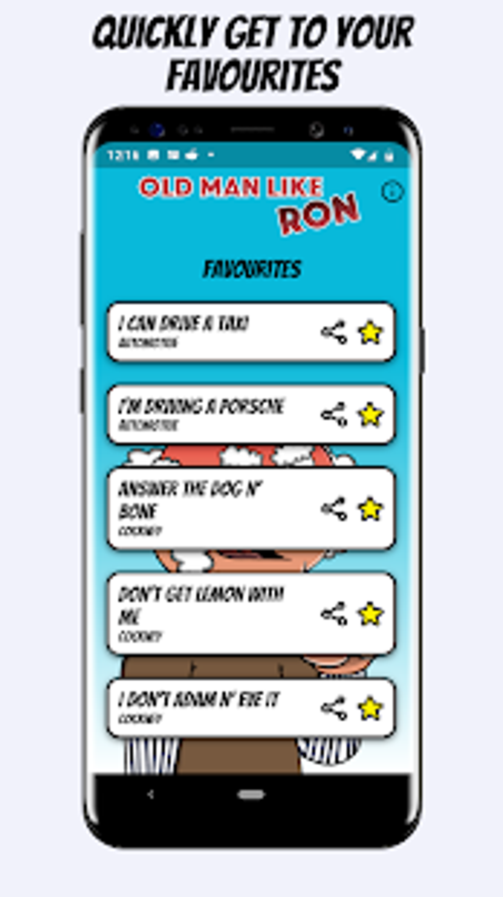 Old Man Like Ron Soundboard para Android - Descargar