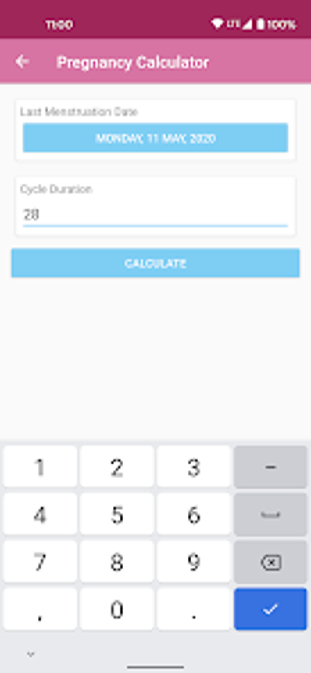 Pregnancy Calculator Due Dat for Android - Download
