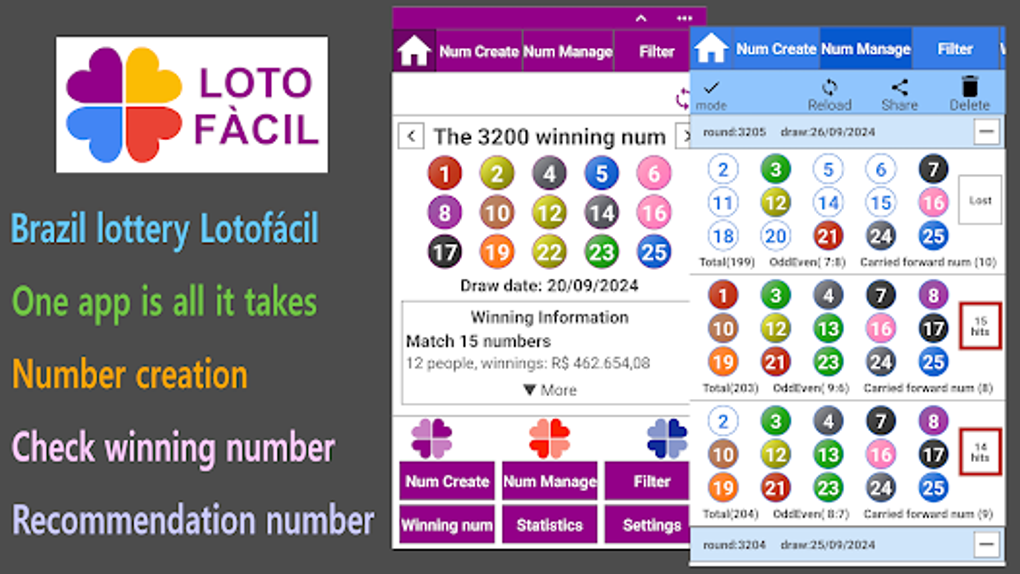 Lotofácil Number Generator for Android - Download
