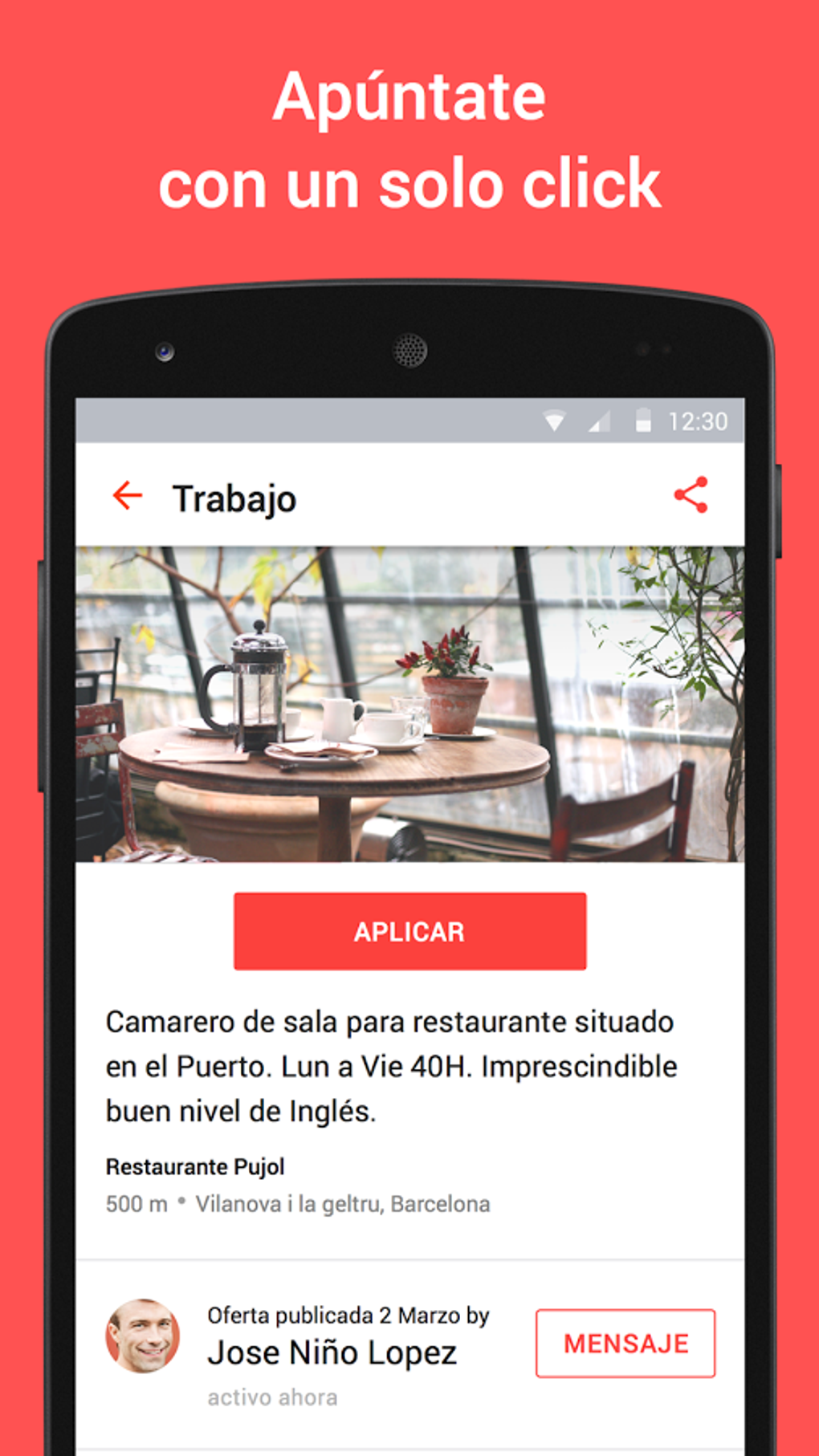 Job Today para Android - Descargar