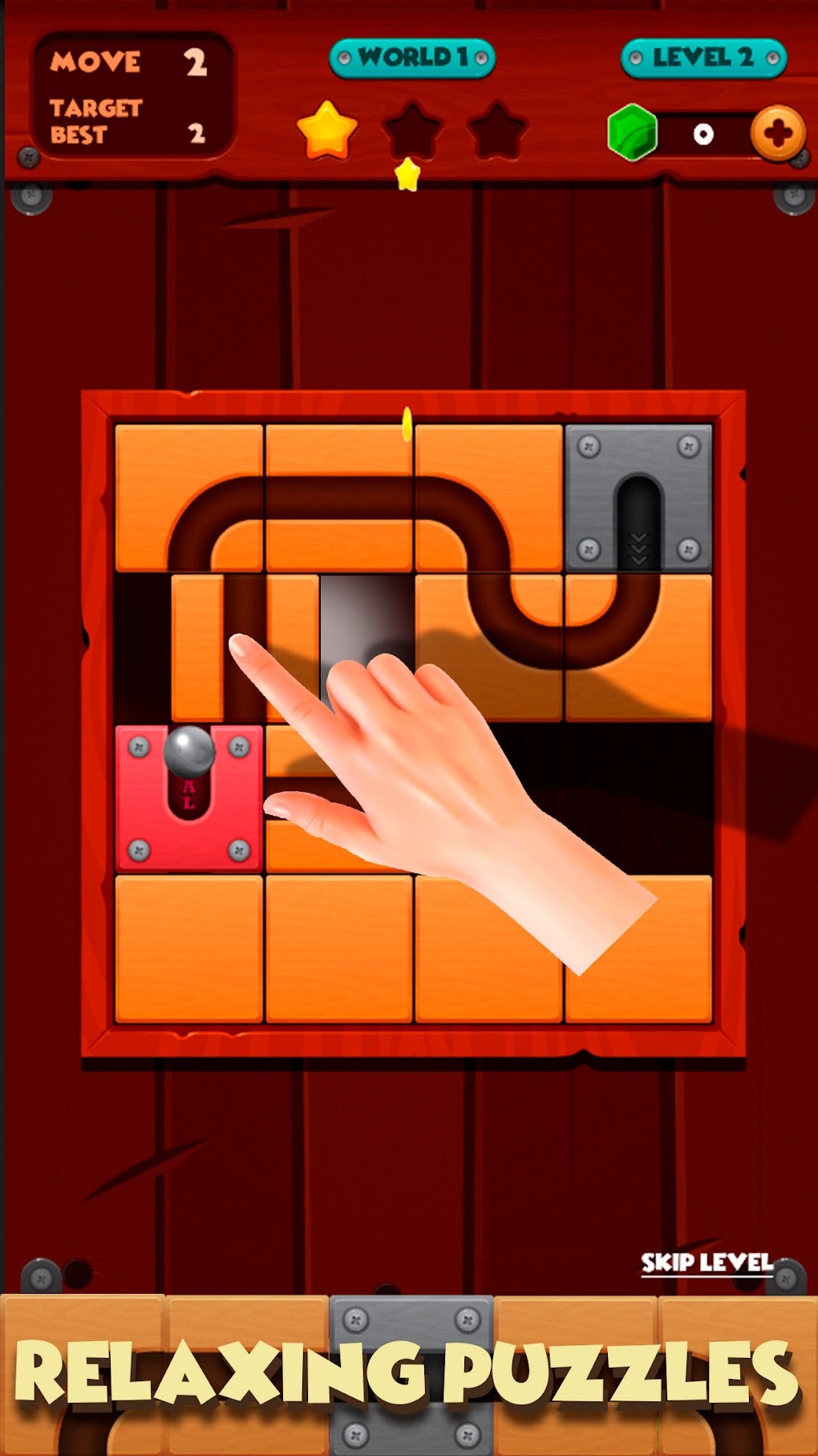 Unroll Ball Wood Puzzle 2022 for Android - Download