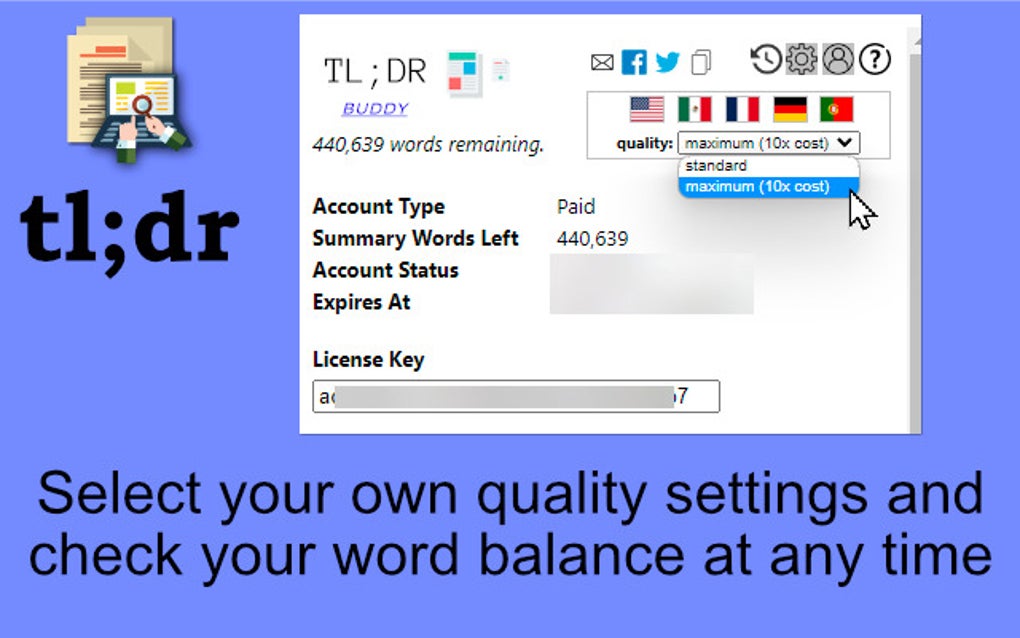 TL;DR Buddy for Google Chrome - Extension Download