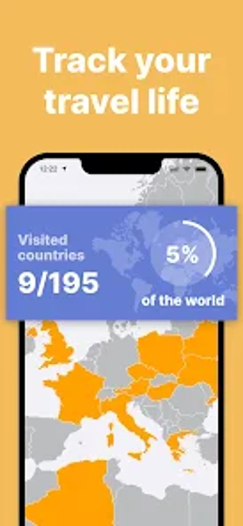 been: track visited countries for Android - Download