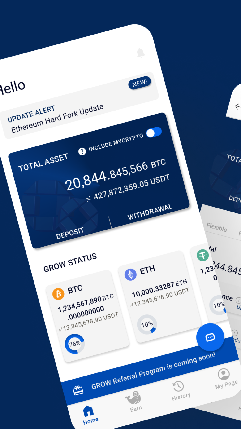 GROW - Make Crypto Simple para iPhone - Descargar